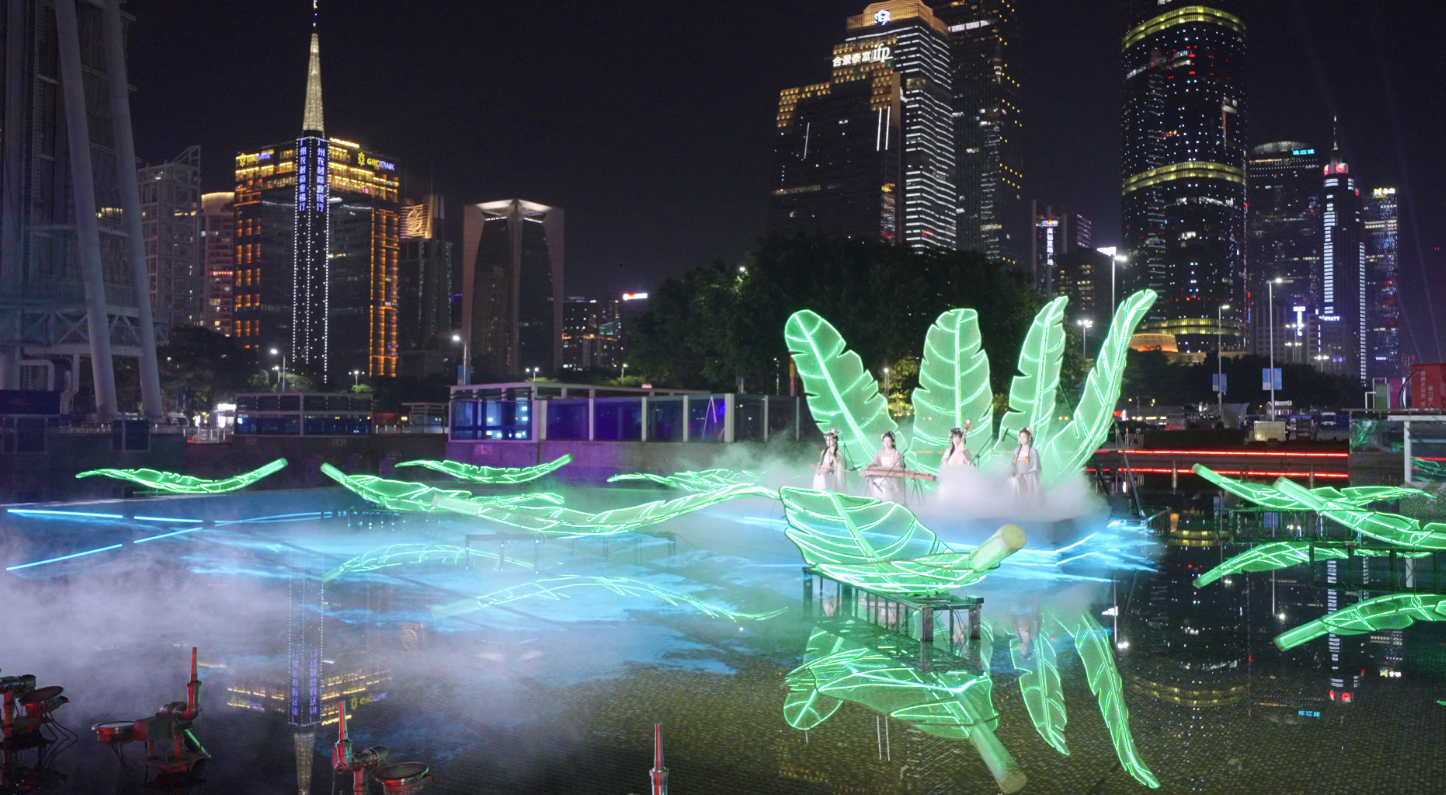 2025 Guangzhou International Light Festival opens, illuminating city for 11 days